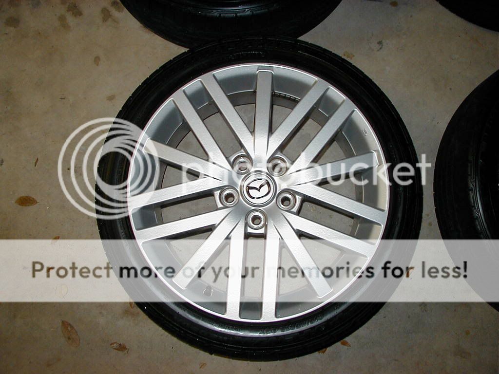 (4) OEM 2007 Mazdaspeed 6 Rims and Potenza tires | Mazda 6 Forums