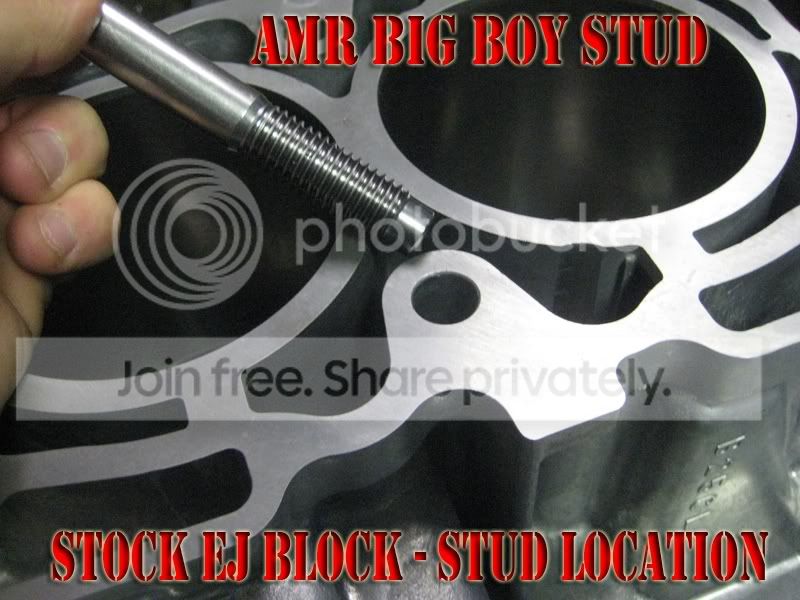 14mm Head Studs was last year....with bigger power comes a BIGGER STUD ...