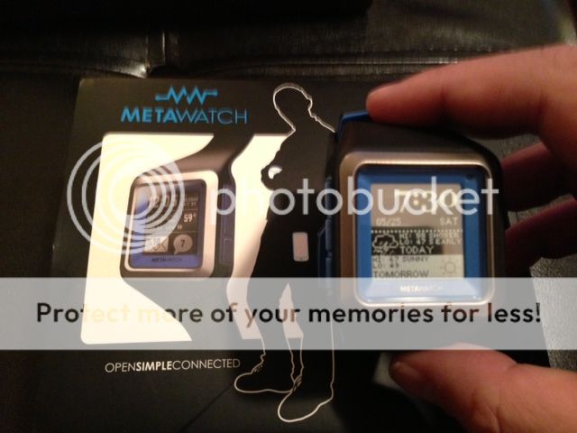 MetaWatch Strata Blue | WatchUSeek Watch Forums